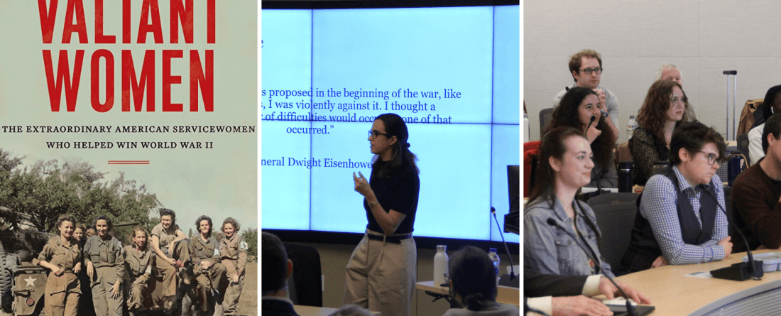 Lena Andrews Spotlights the Valiant Women of WWII at Annual Kelleher Forum | Center for ...